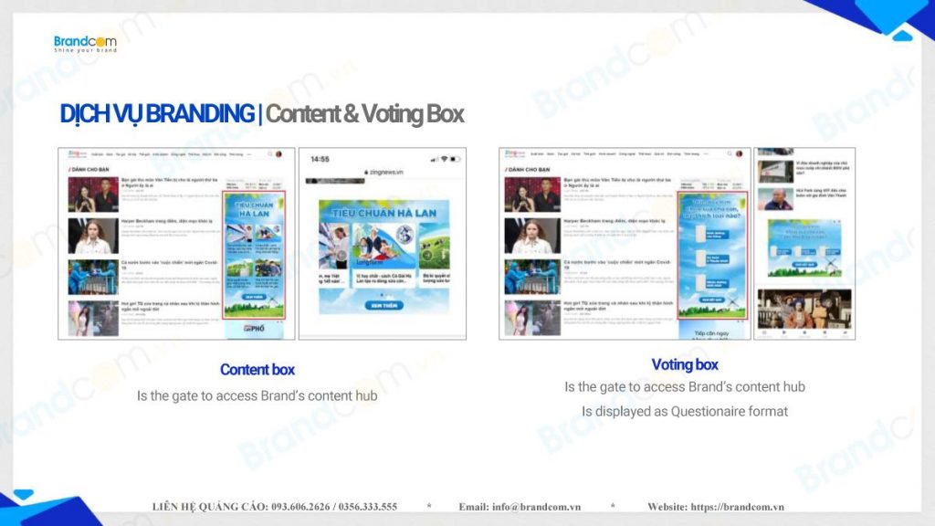 Bảng giá đăng bài PR trên báo điện tử zing.vn 2021
