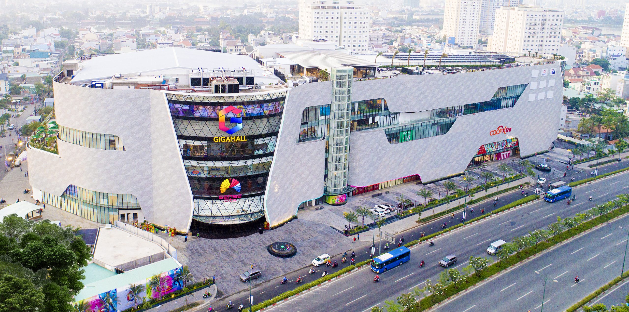 Quảng cáo tại trung tâm thương mại Giga Mall