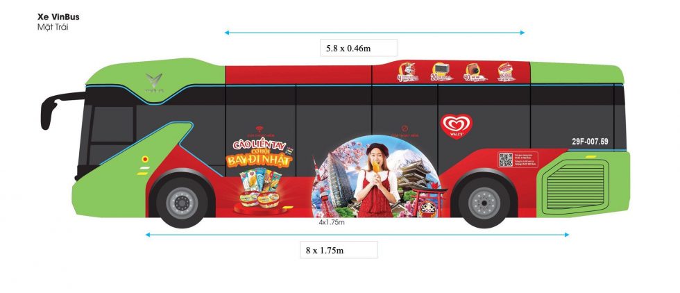 Báo giá quảng cáo trên xe điện VinBus 2026